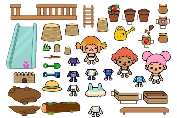 Мастер - класс по изготовлению бумажной куклы«Тока - Бока» — описание ...